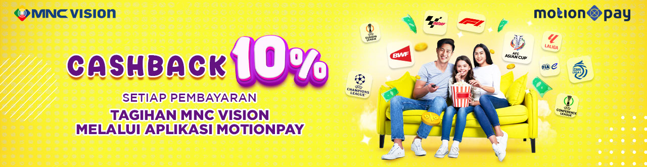 Promo - Cashback Saldo Tabungan Motion Pay 10%, Bayar Melalui Aplikasi ...